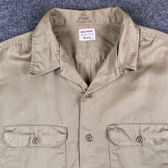 Big Mac | Shirts | Vintage Big Mac Shirt Mens Xl Brown Pennys ...